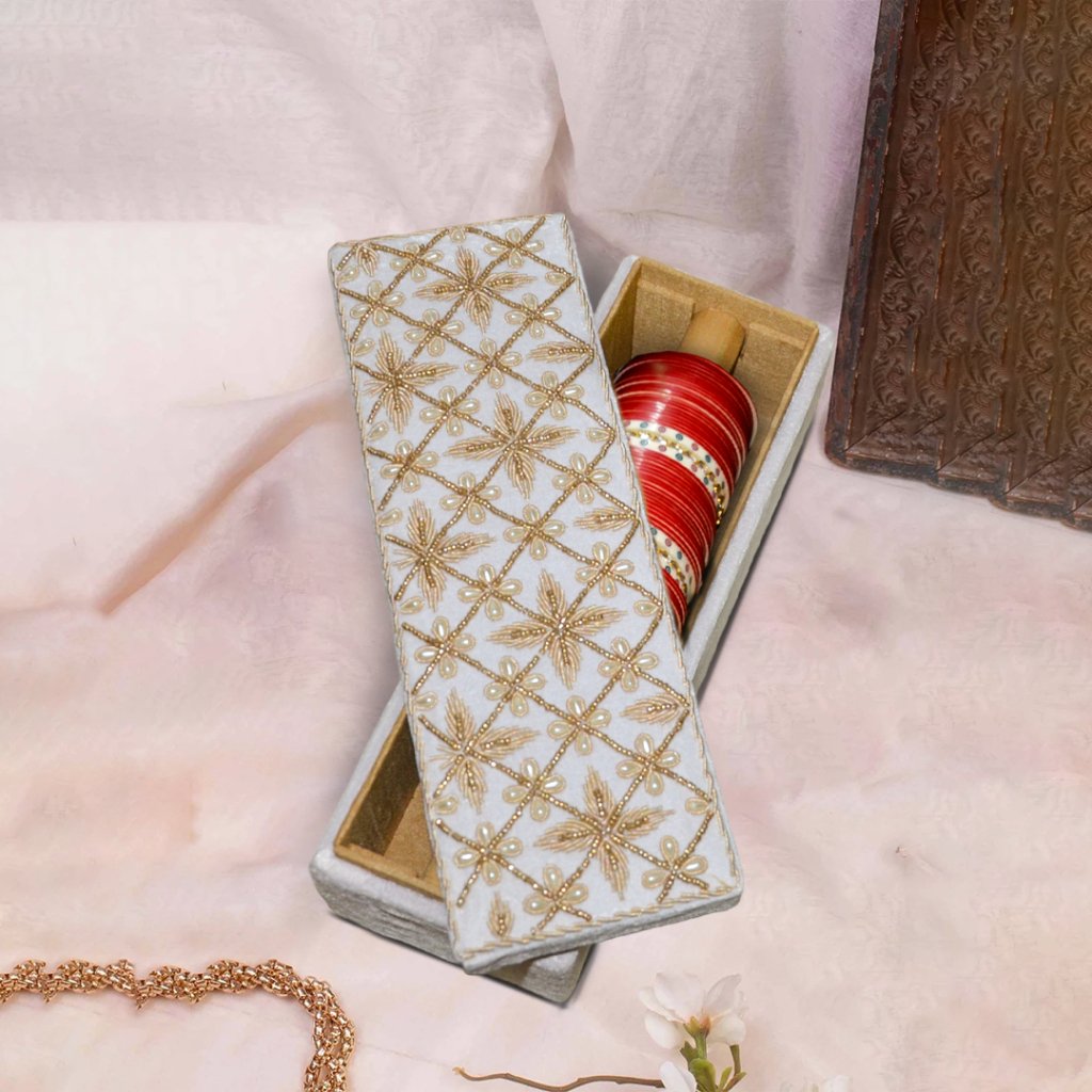 Ivory Bangle Choora Box – ArtFlyck